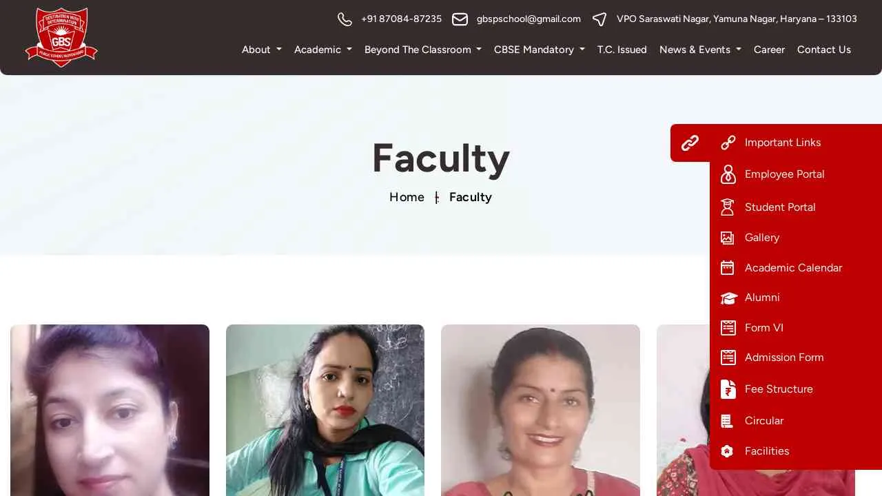 Home - Faculty